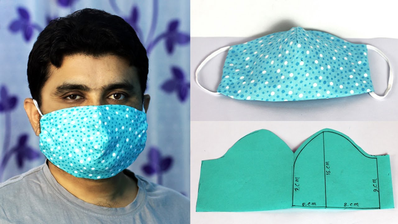 Easy Make Fabric Face Mask At Home Face Mask Making No Sewing Machine easy-make-fabric-face-mask-at-home-face-mask-making-no-sewing-machine