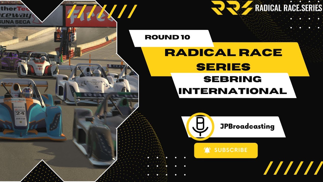 Radical Race series Season 2 of 2024 Rd 10 @ Sebring - YouTube