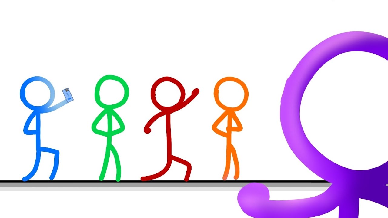 5 Stick Animations | S1-Ep 1 - The Stick Friends | Stick Figure ...