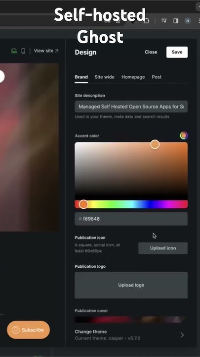 👻 Self-hosted Ghost for content and publishing - YouTube