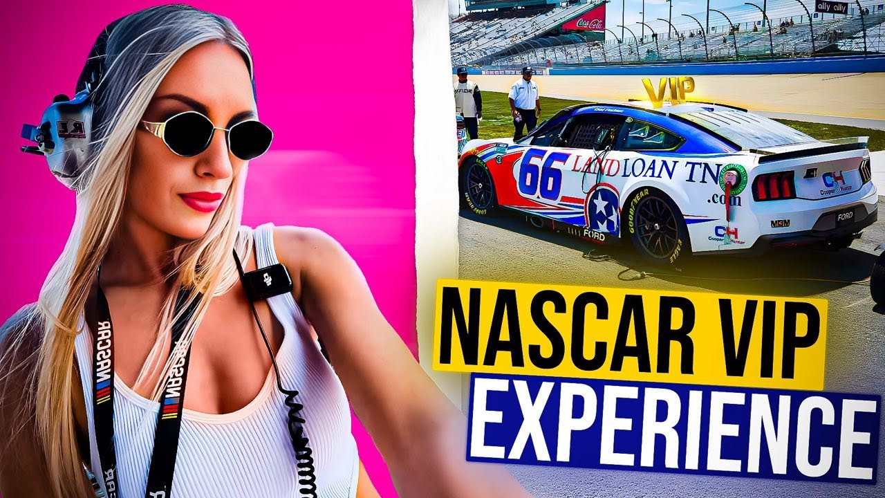 NASCAR VIP Access: Exclusive Behind-the-Scenes Tour! - YouTube