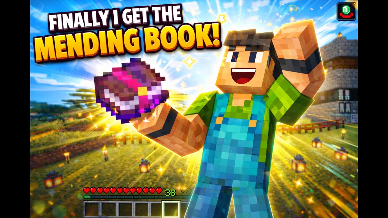 I FINALLY GOT MENDING IN MINECRAFT - YouTube