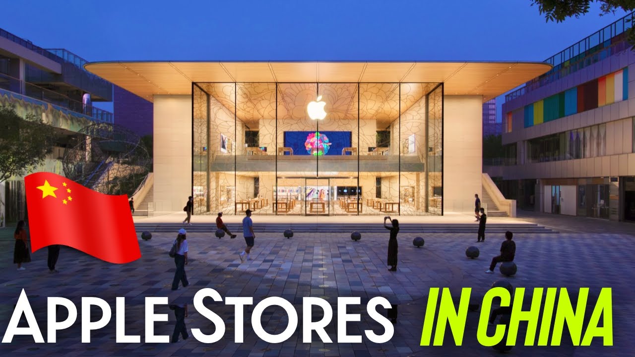 These are the coolest Apple stores in China - YouTube