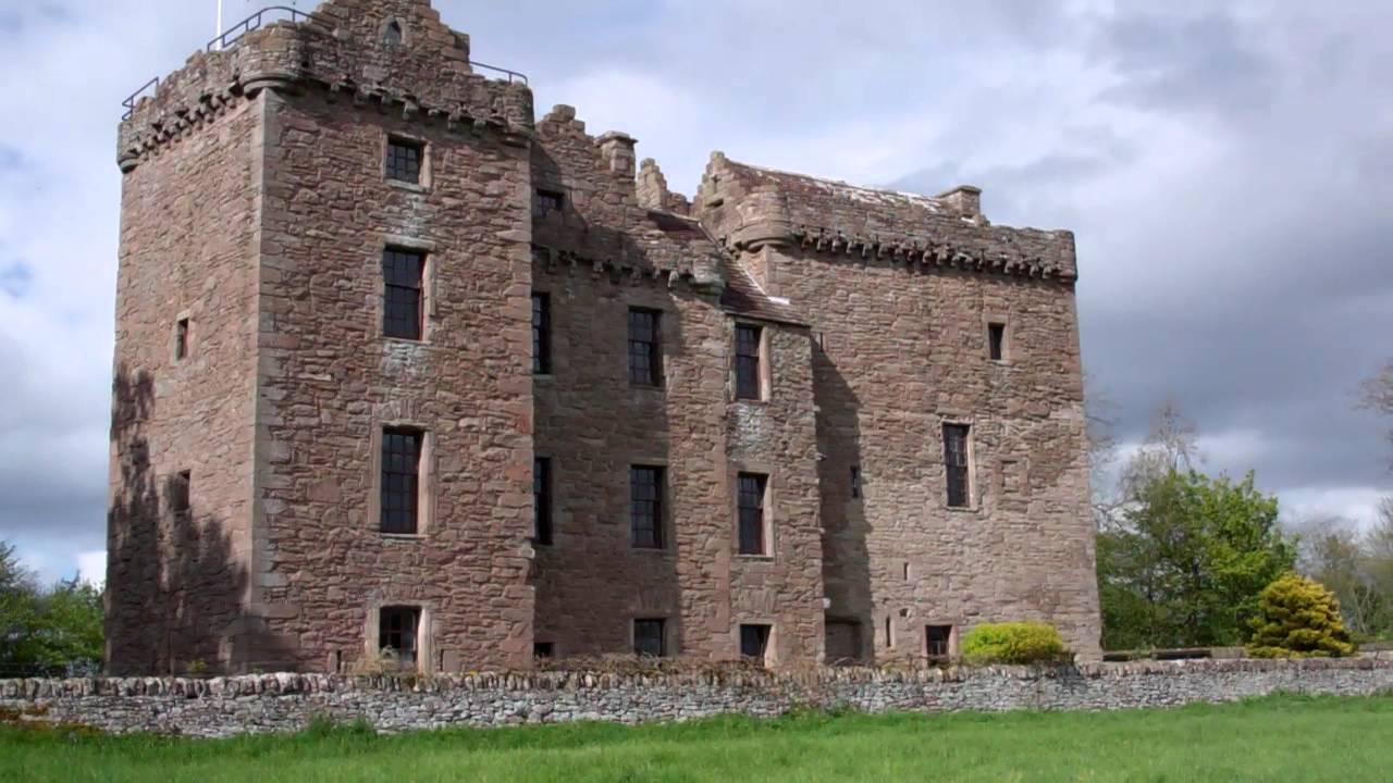Huntingtower Castle Perth Perthshire Scotland May 14th - YouTube