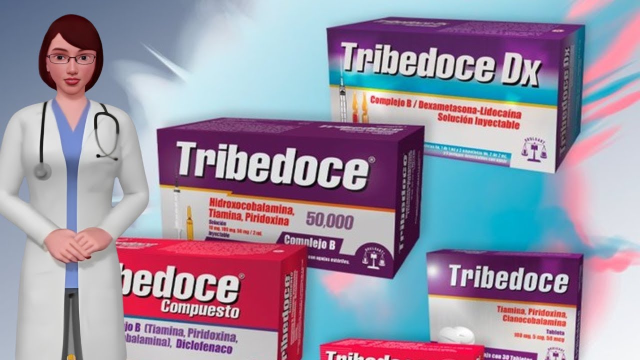 Tribedoce complejo b y vitamina b12 beneficios y para que sirve ...