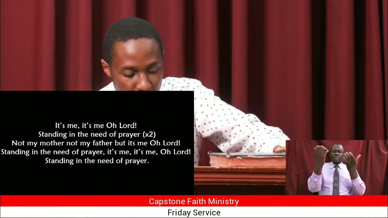 It's Me O Lord Standing In The Need Of Prayer || 04-08-2023 - YouTube