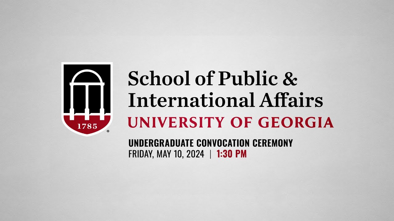 2024 SPIA Undergraduate Convocation Ceremony - 1:30pm LIVESTREAM - YouTube