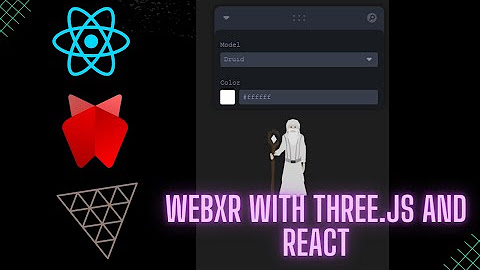 Webxr with Three.js and React (React Three Fiber) - YouTube