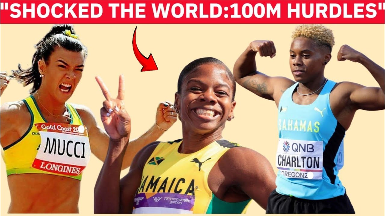 🚨 "SHOCKING" 100m Hurdles Megan Tapper Jumps Over Barriers Like Crazy ...