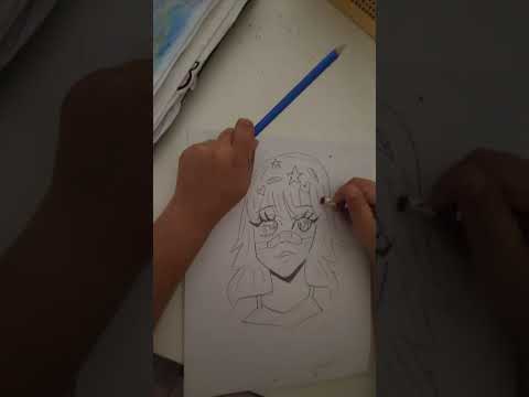 Using five below art supply for making a sketch(Part 2) - YouTube