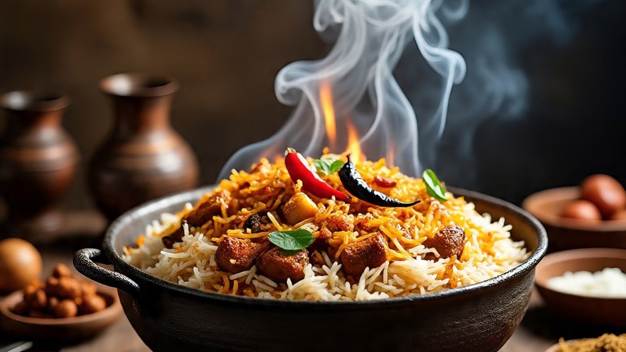 🍛 10×10 Chicken Biryani Deg (Pakistani Wedding Style) - YouTube