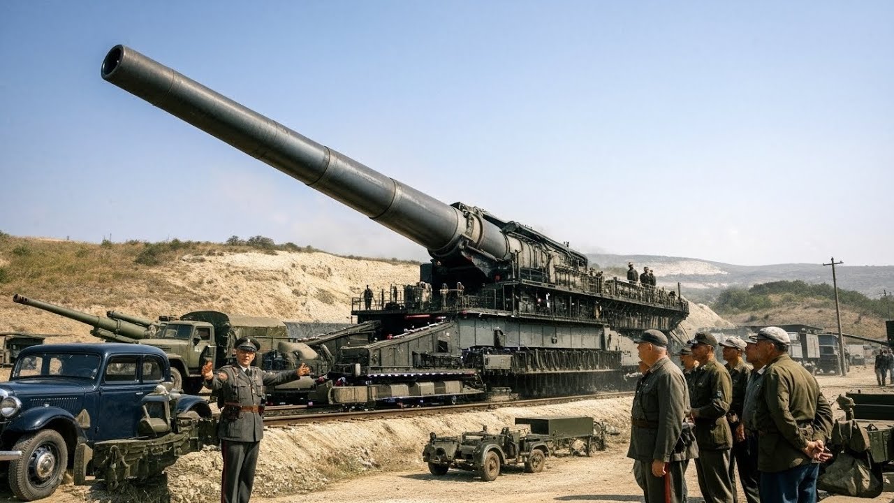 What Hitler Said When He Saw the Gustav Gun Fire Its First Shell ...