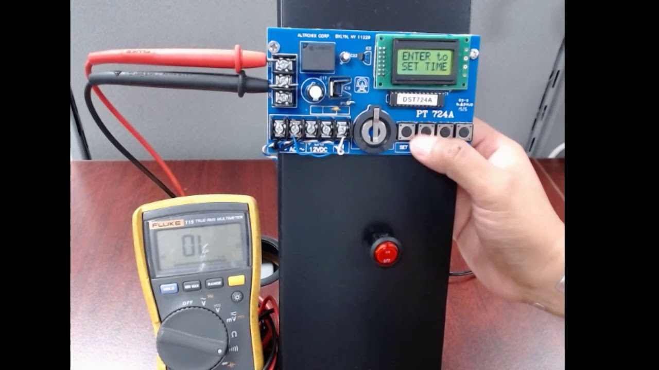 ¡Desde cero! Configuración de tarjeta temporizadora PT724A - YouTube
