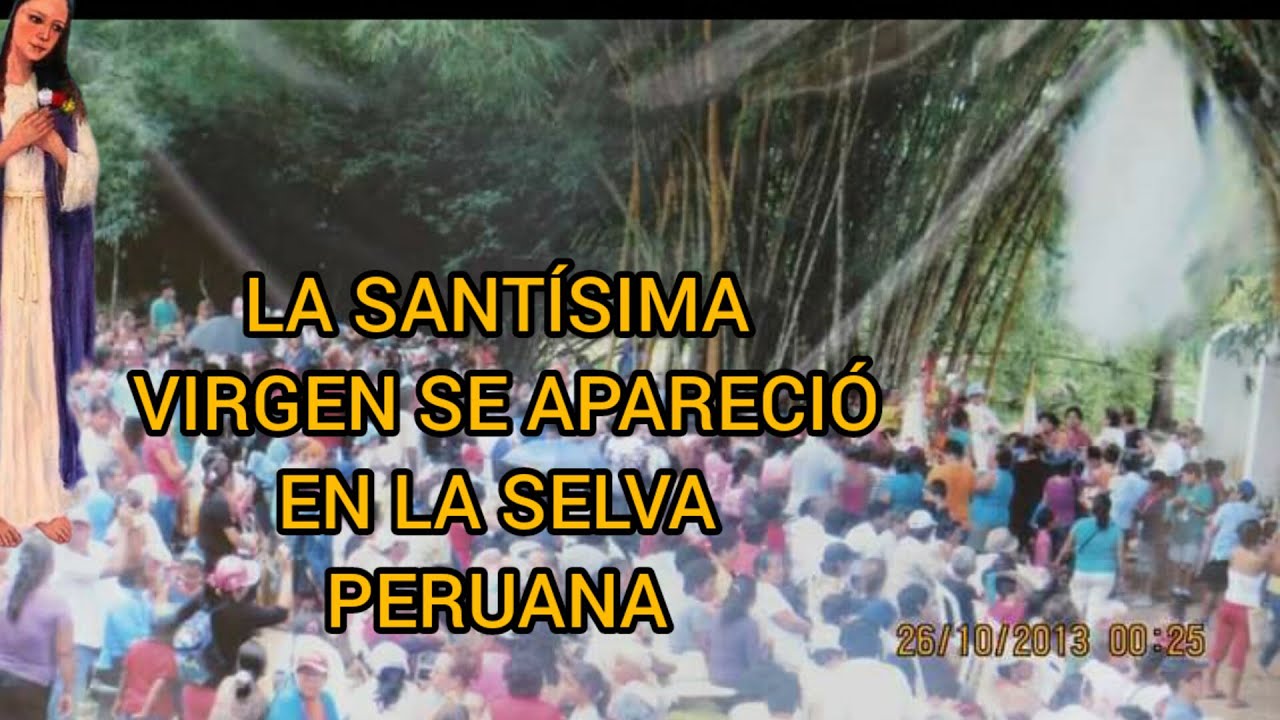 APARICIÓN DE LA SANTÍSIMA VIRGEN EN LA SELVA PERUANA - MARÍA ROSA ...