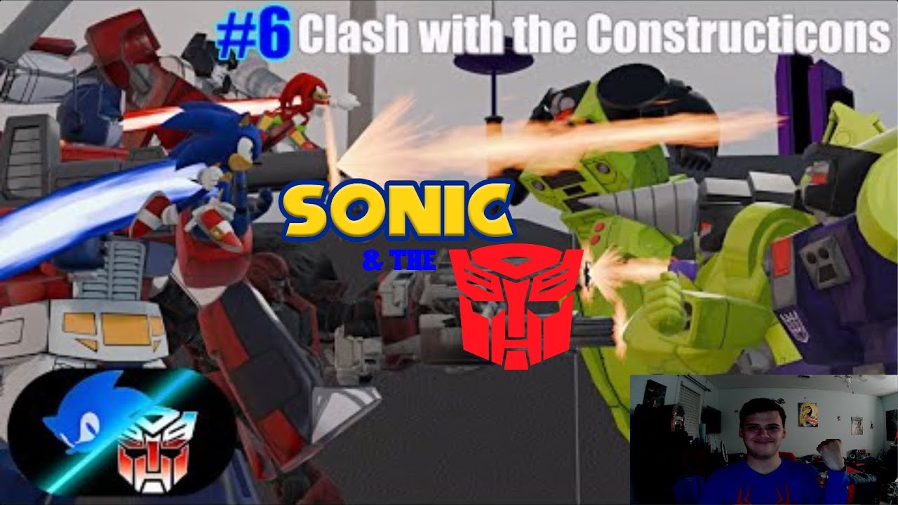 React of Sonic & The Autobots Episode 6 Clash with the Constructions By Roowee the Animator ...