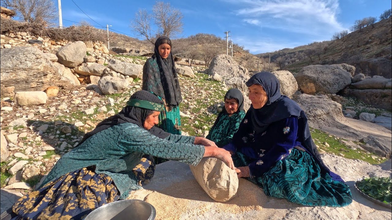 That's How Iranian Nomads Preparing Food _ Nomadic & Village Lifestyle ...