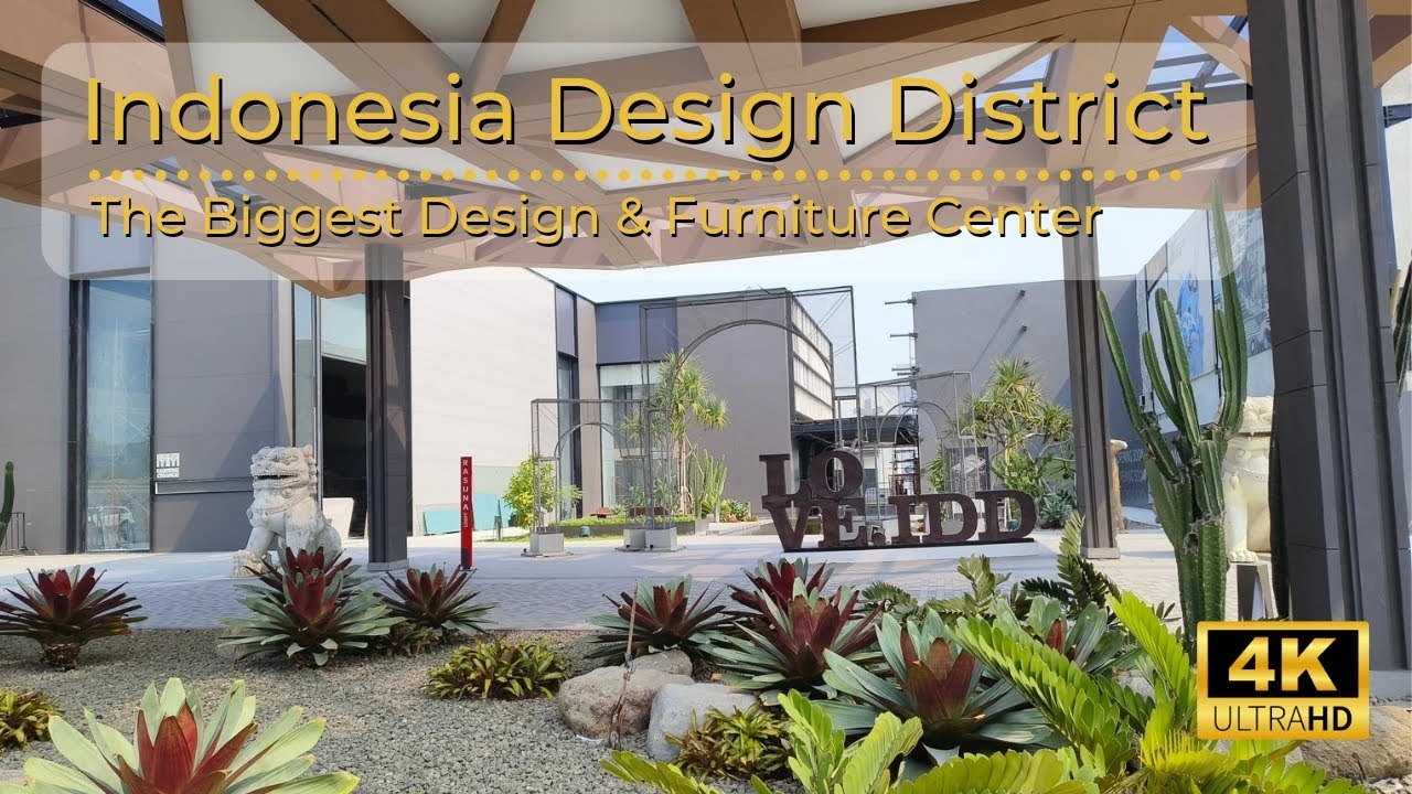 Indonesia Design District (IDD) - PIK 2 | 4K - YouTube