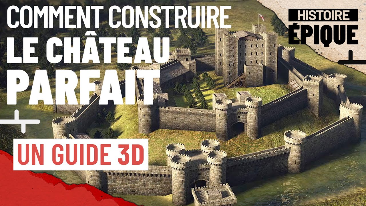 Guide 3D - Comment construire le château médiéval parfait - YouTube
