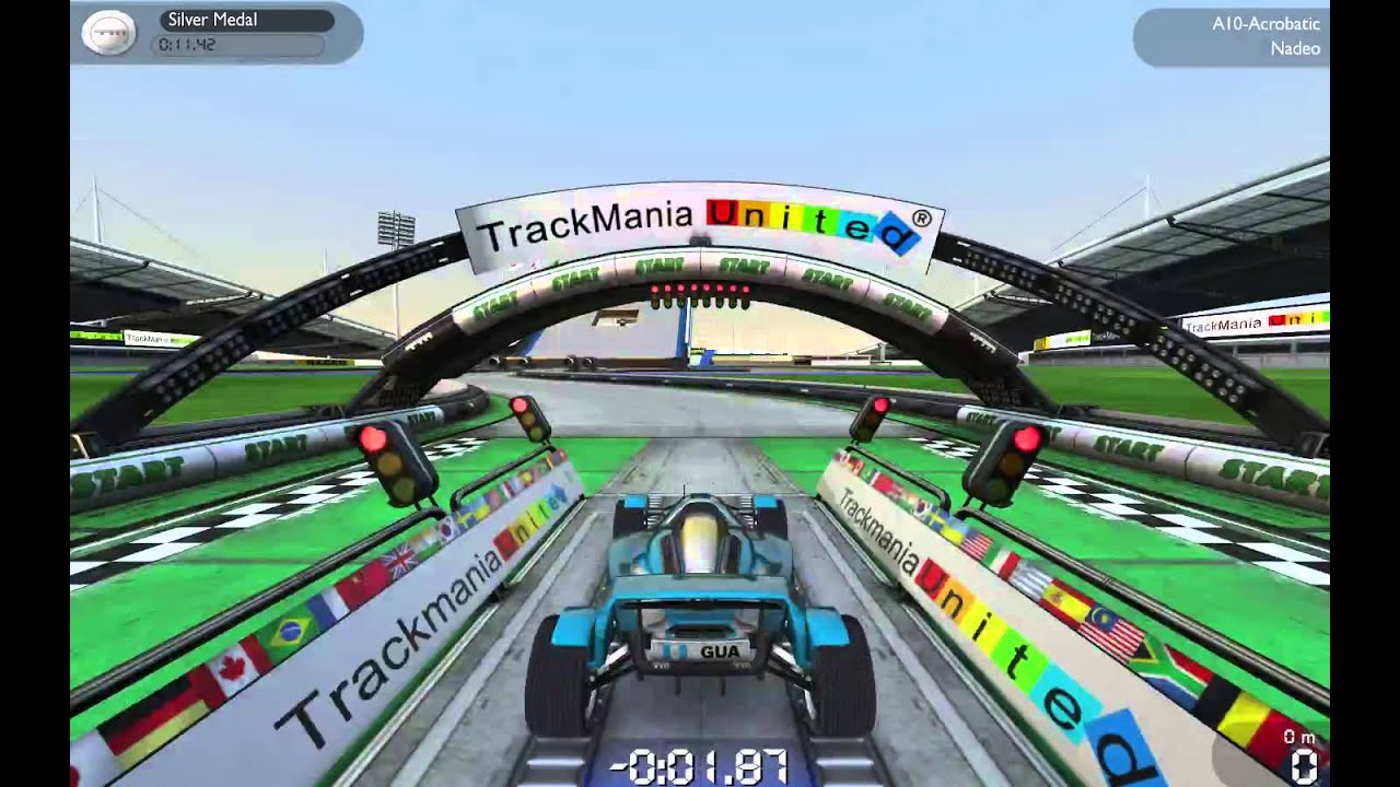 Trackmania nations forever - YouTube