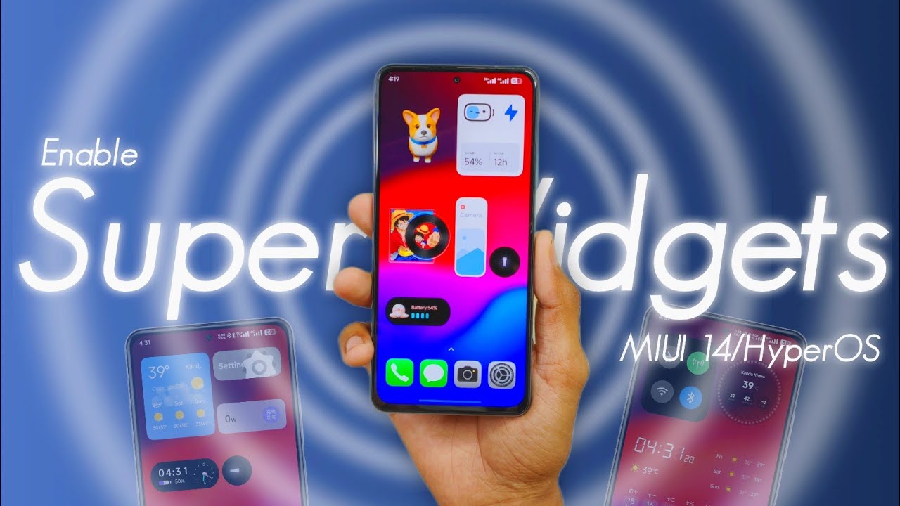 Must Try These Animated Super Widgets On Your Any Xiaomi Device Right ...