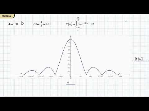 ENGT 509 25-4 Fourier Transform in Mathcad and MATLAB - YouTube
