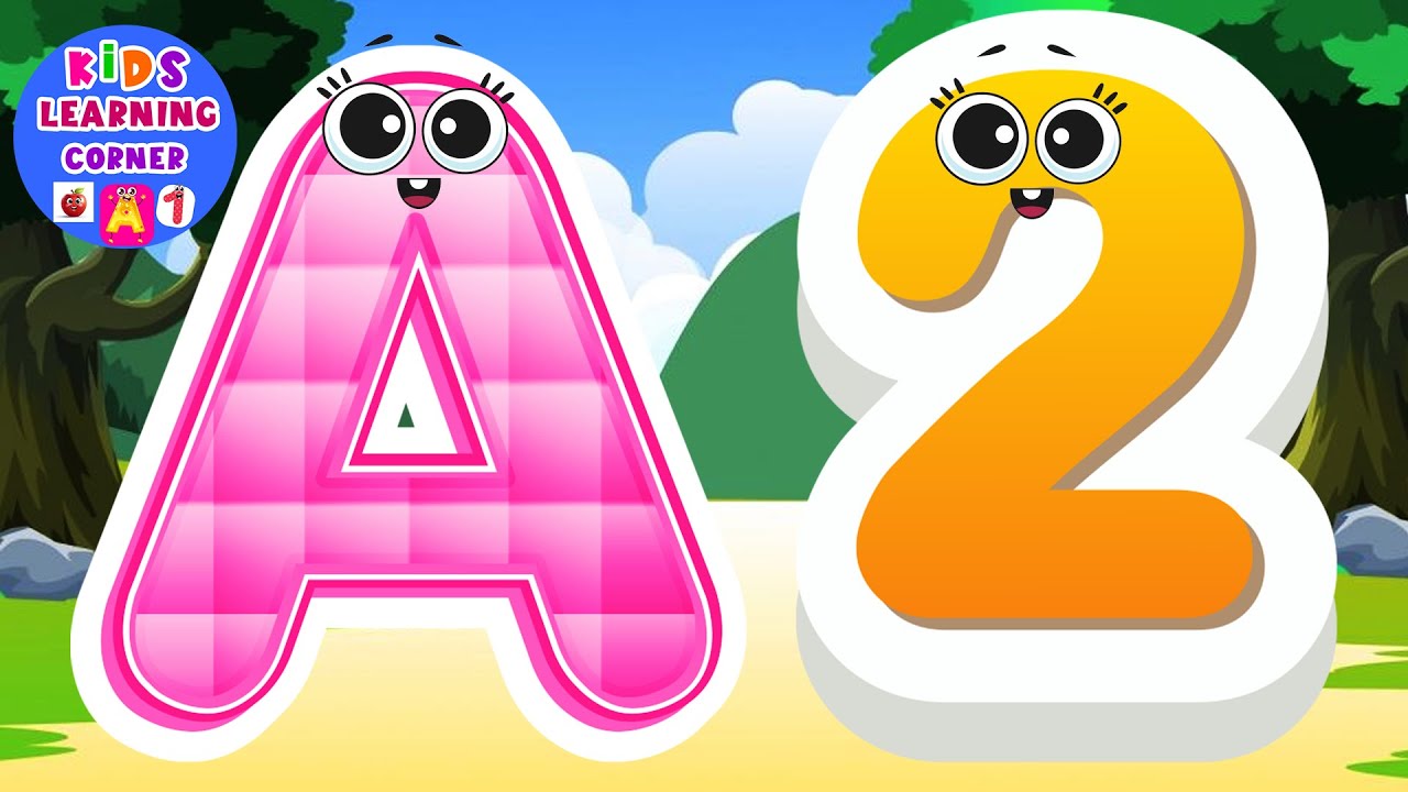 Best Babies Learning Videos | ABC and Numbers For Preschool | ABC &123 ...