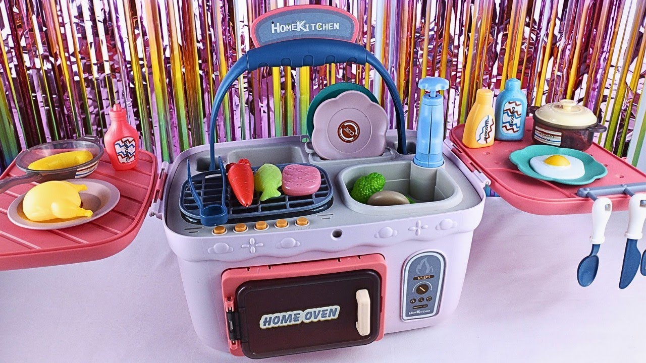 5 Minutes Satisfying with Unboxing & Review Miniature Dream Kitchen Set ...