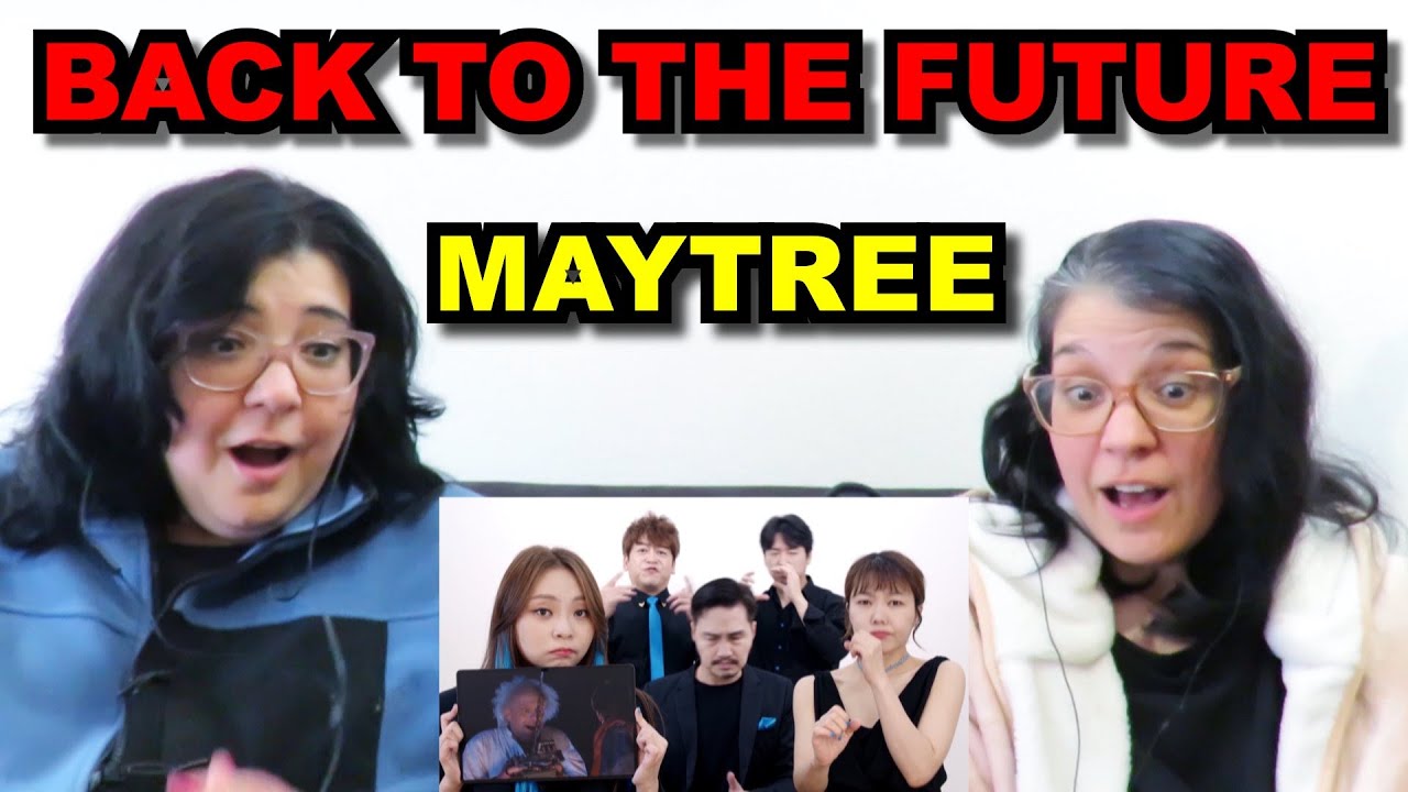 TEACHERS FIRST TIME REACTION | MAYTREE - Back to the Future (acapella ...
