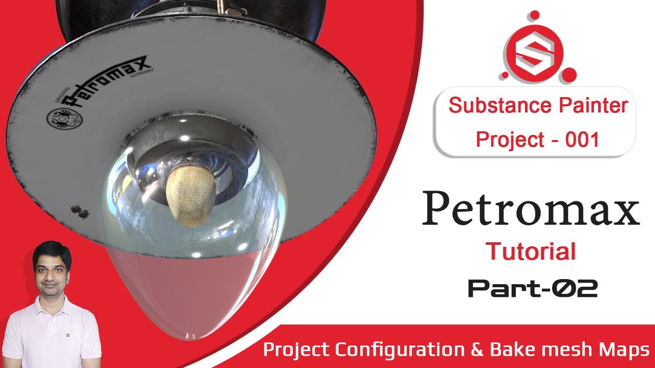 02 Project Configuration and Bake mesh Map | Project 001 | Petromax ...