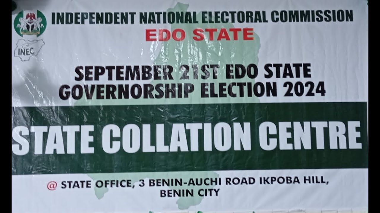 EDO DECIDES | EDO 2024 GOVERNORSHIP ELECTION | @State Collation Centre ...