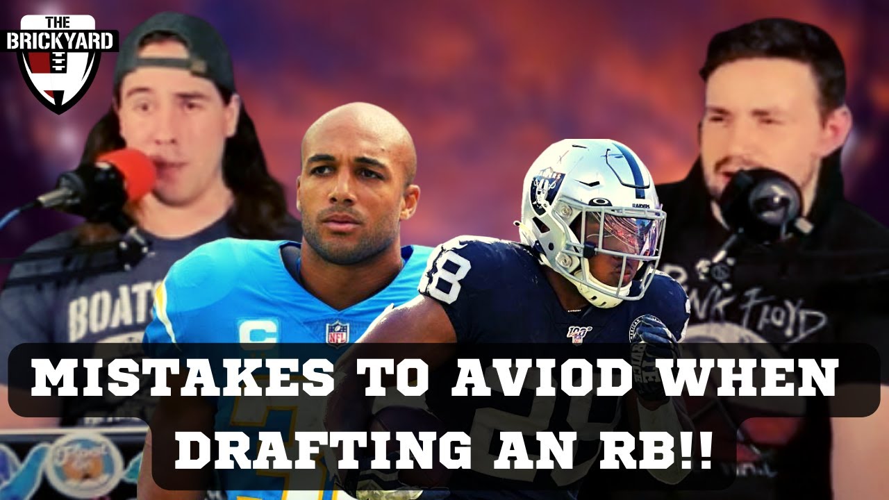 BRICKYARD: Fantasy Football Deep Dive Rules of Drafting Running Backs ...