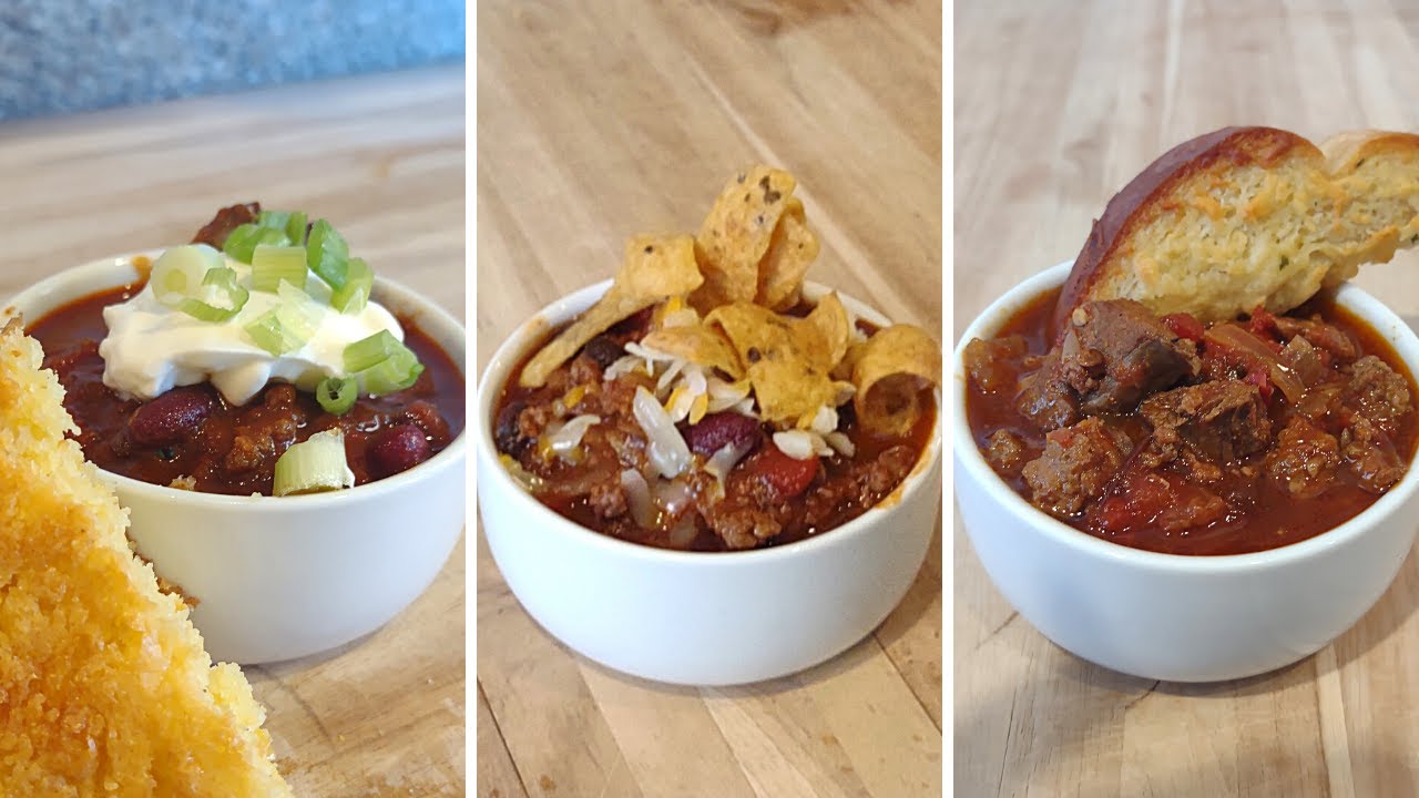 3 Must Try Chili Recipes that go great with Beer 🍻 - YouTube