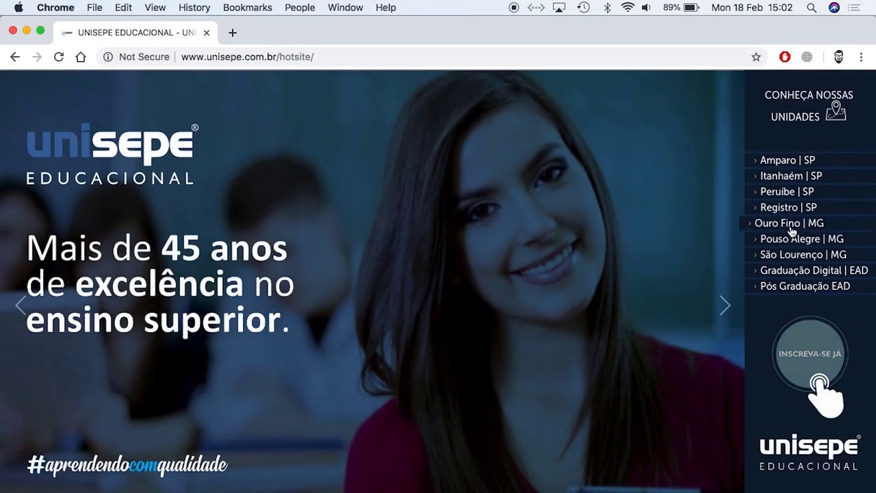 INSTRUÇÃO DE ACESSO PORTAL UNISEPE DIGITAL - YouTube