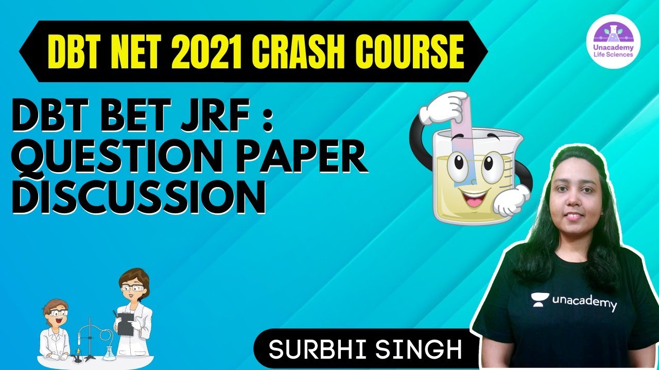 DBT BET JRF: Question Paper Discussion | DBT NET 2021 | for CSIR NET By ...