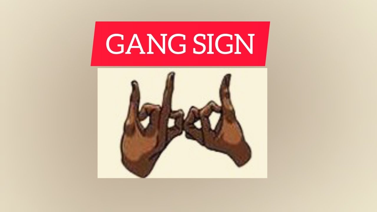 GANG SIGNS MEANINGS (CRIP & BLOOD & CHICAGO & USA) - YouTube