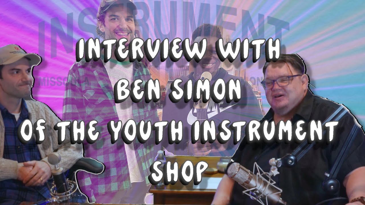 Interview With Ben Simon Of The Youth Instrument Shop - YouTube