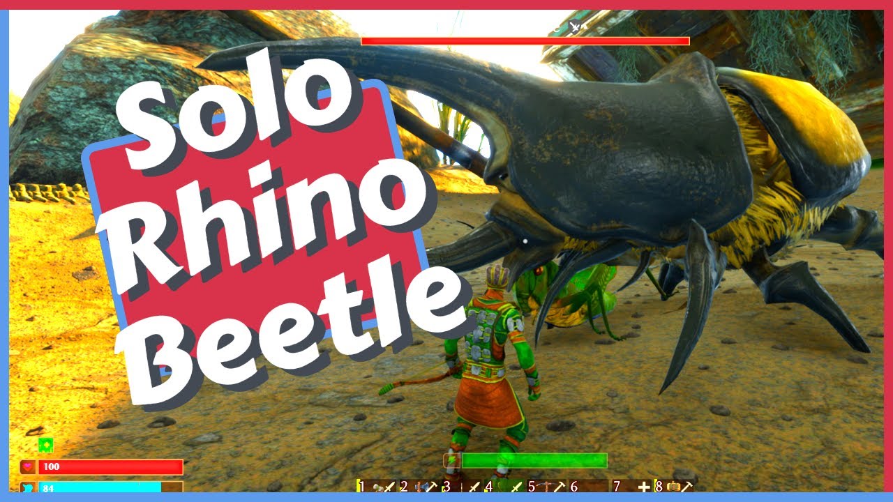 Solo Rhino Beetle in Smalland (EASY) - YouTube