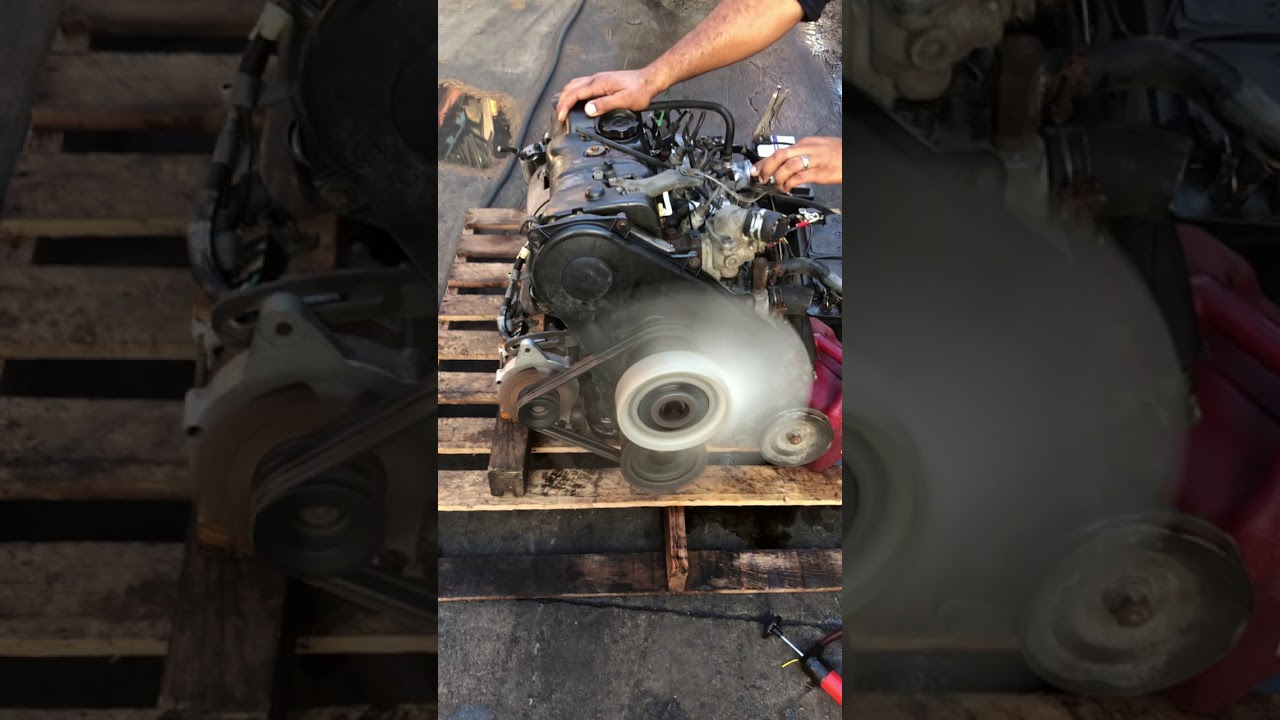 TOYOTA DYNA 2L DIESEL ENGINE START UP STK#381 - YouTube