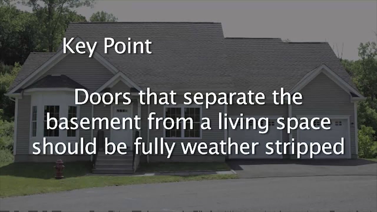 Floor Above Unconditioned Basement or Vented Crawlspace - YouTube