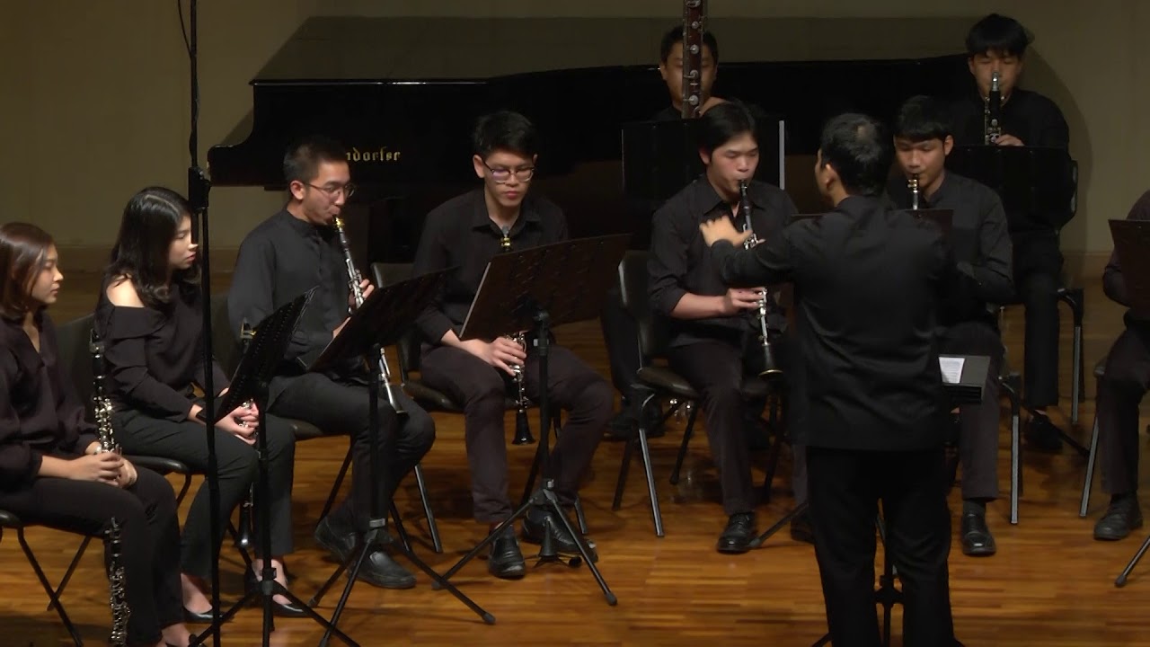 CU Clarinet Ensemble - Italian in Algiers - YouTube
