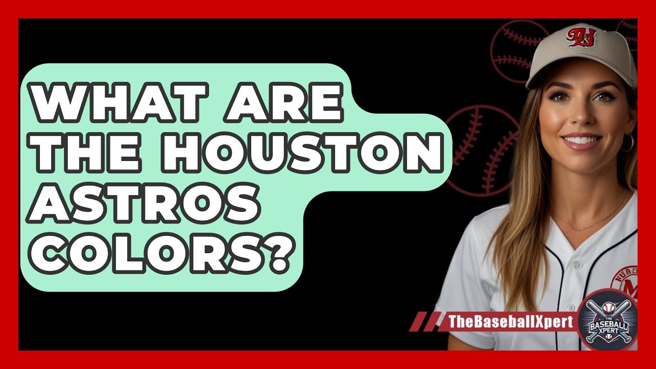 What Are The Houston Astros Colors? - The Baseball Xpert - YouTube