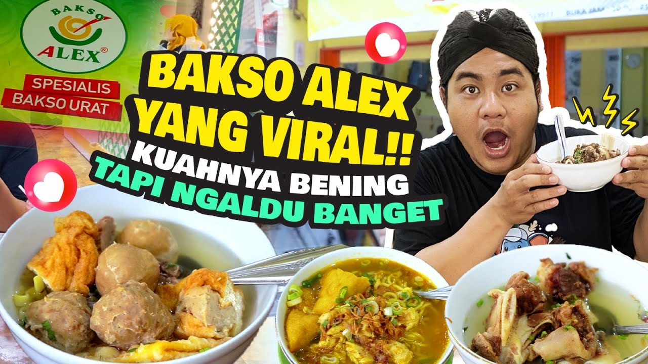 Bakso Alex Solo dan Bakso Viral Wajib Coba di Kota Solo! | Kuliner Solo ...