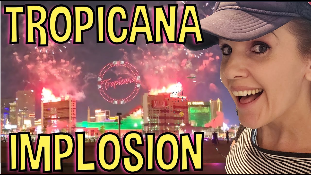 Watching the Tropicana Implosion From the Last Cheap Motel on the Vegas Strip (Which is a Total ...