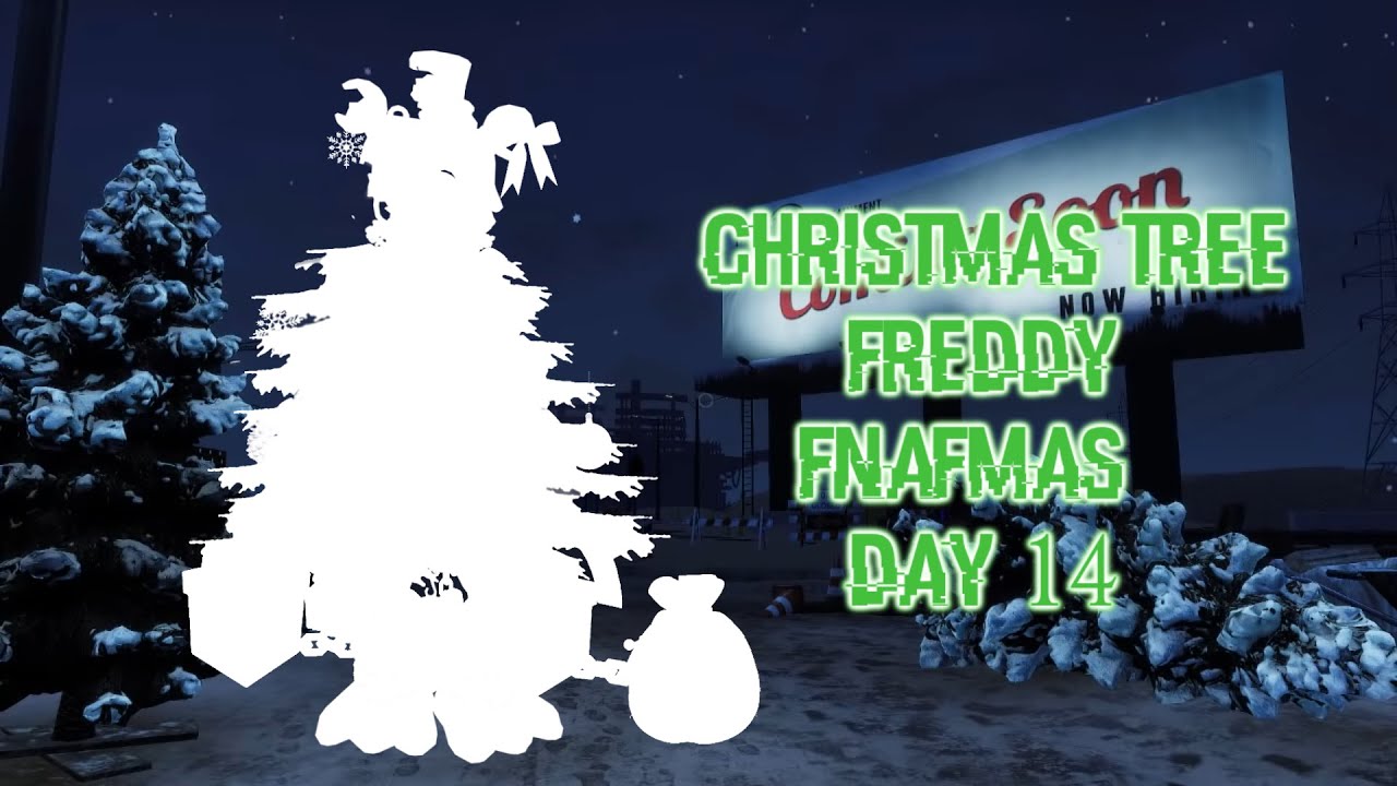 [FNAF/Speed Edit] Christmas Tree Freddy (FNAFmas Day 14) - YouTube