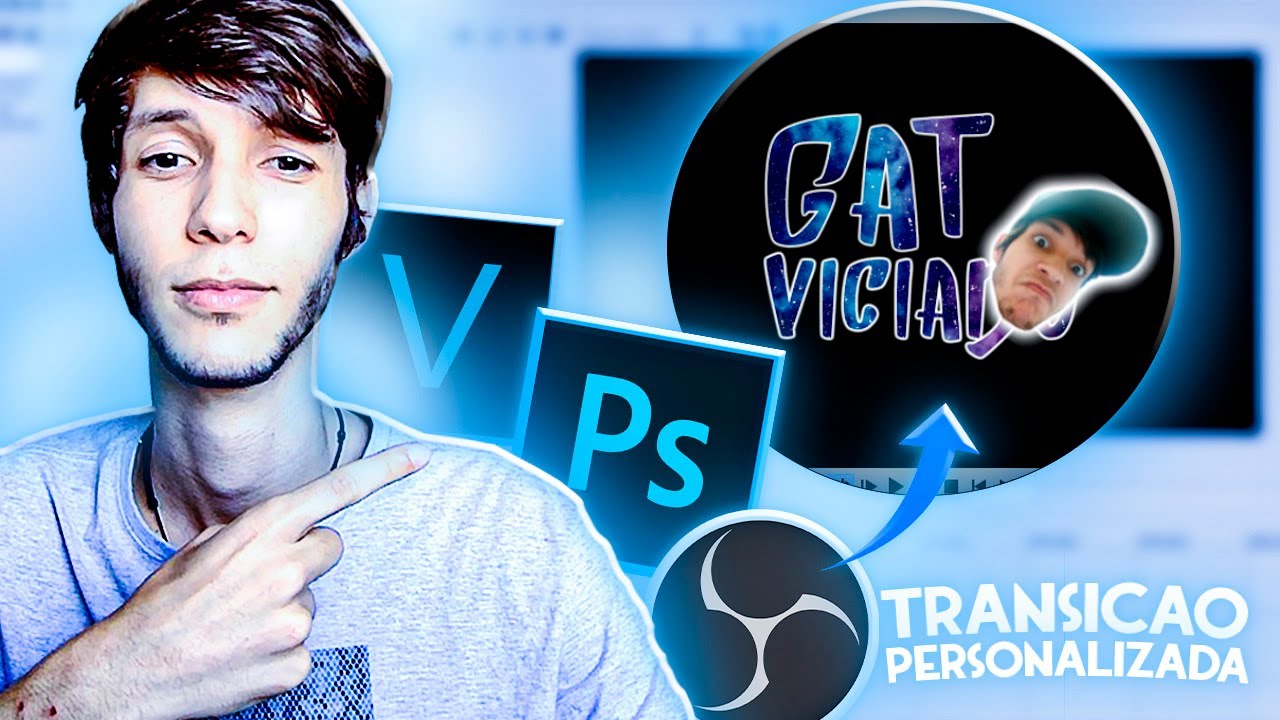 Crie uma transição ÚNICA para SUA STREAM! Transição PERSONALIZADA para ...