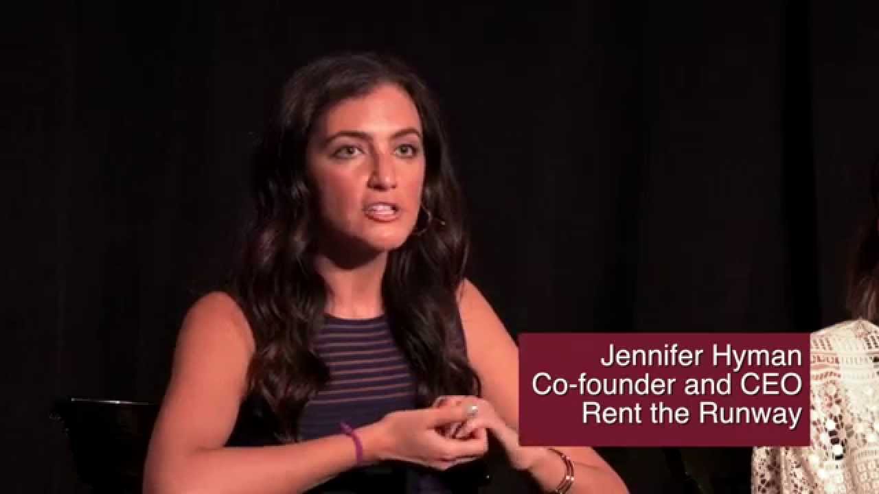 Jennifer Hyman, co-founder and CEO of Rent the Runway, during ...