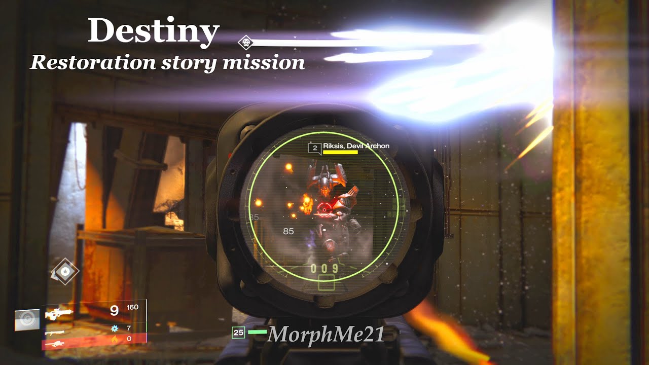 Destiny: Restoration story mission - YouTube