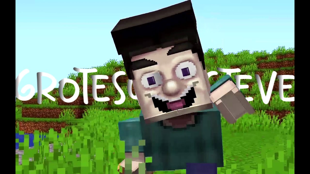 SOBREVIVENDO ao mod mais BIZARRO do MINECRAFT!!! Grotesque Steve - YouTube