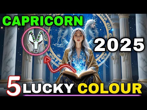 5 Lucky Colors for Capricorns to Become Millionaires in 2025.