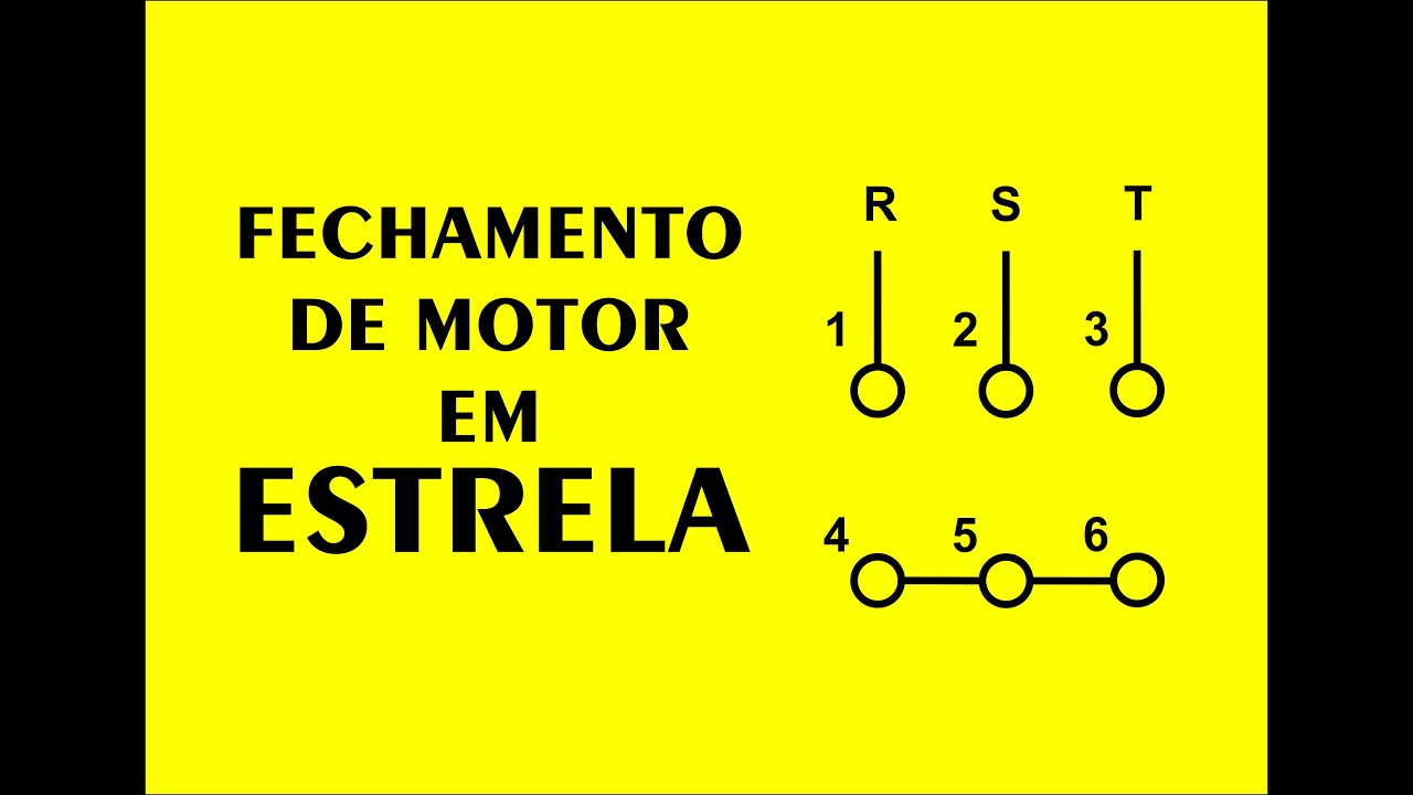 Fechamento Motor 6 Pontas 440v - RETOEDU